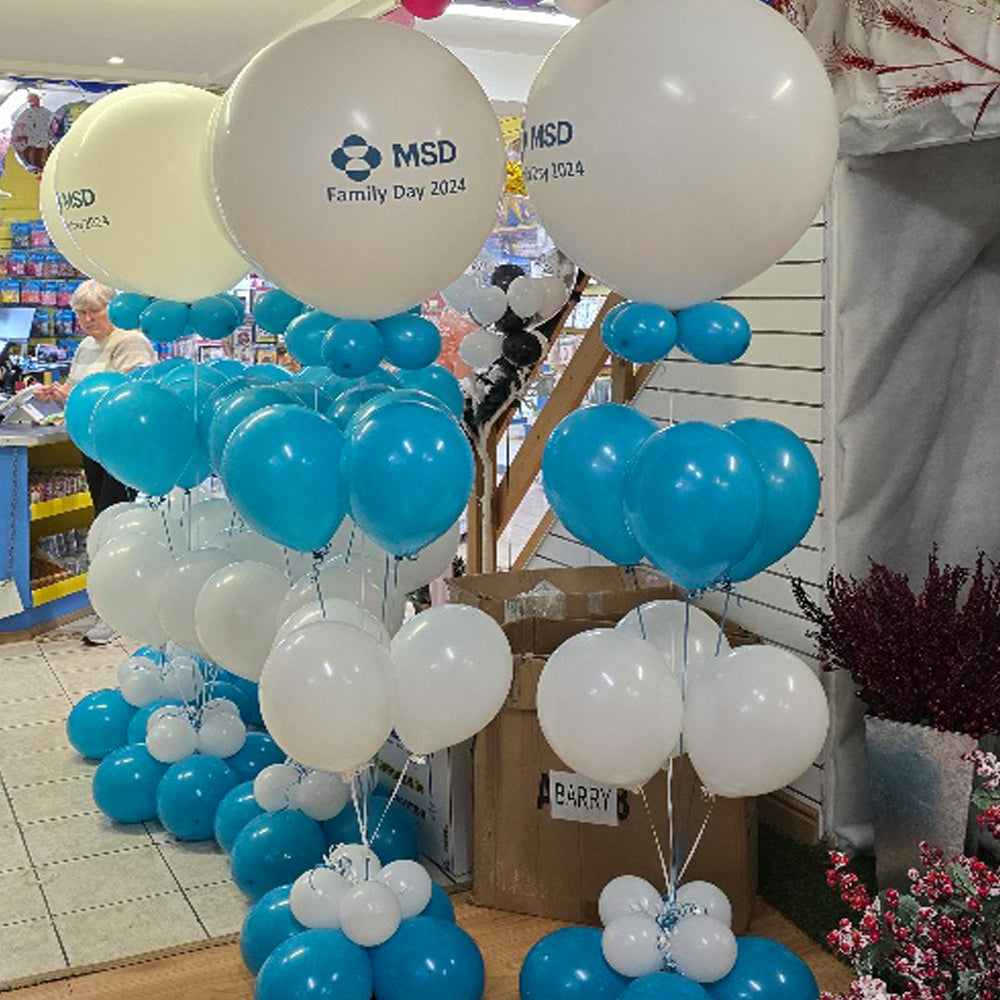 Printed Paddle Bouquets – Barry's Balloons