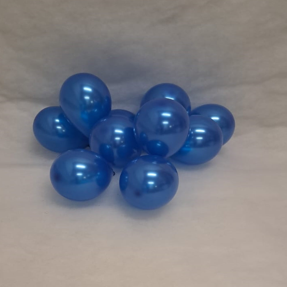 Blue Balloons - E49 bag of 100 x 5" Eire Shiny blue Balloons – Barry's ...