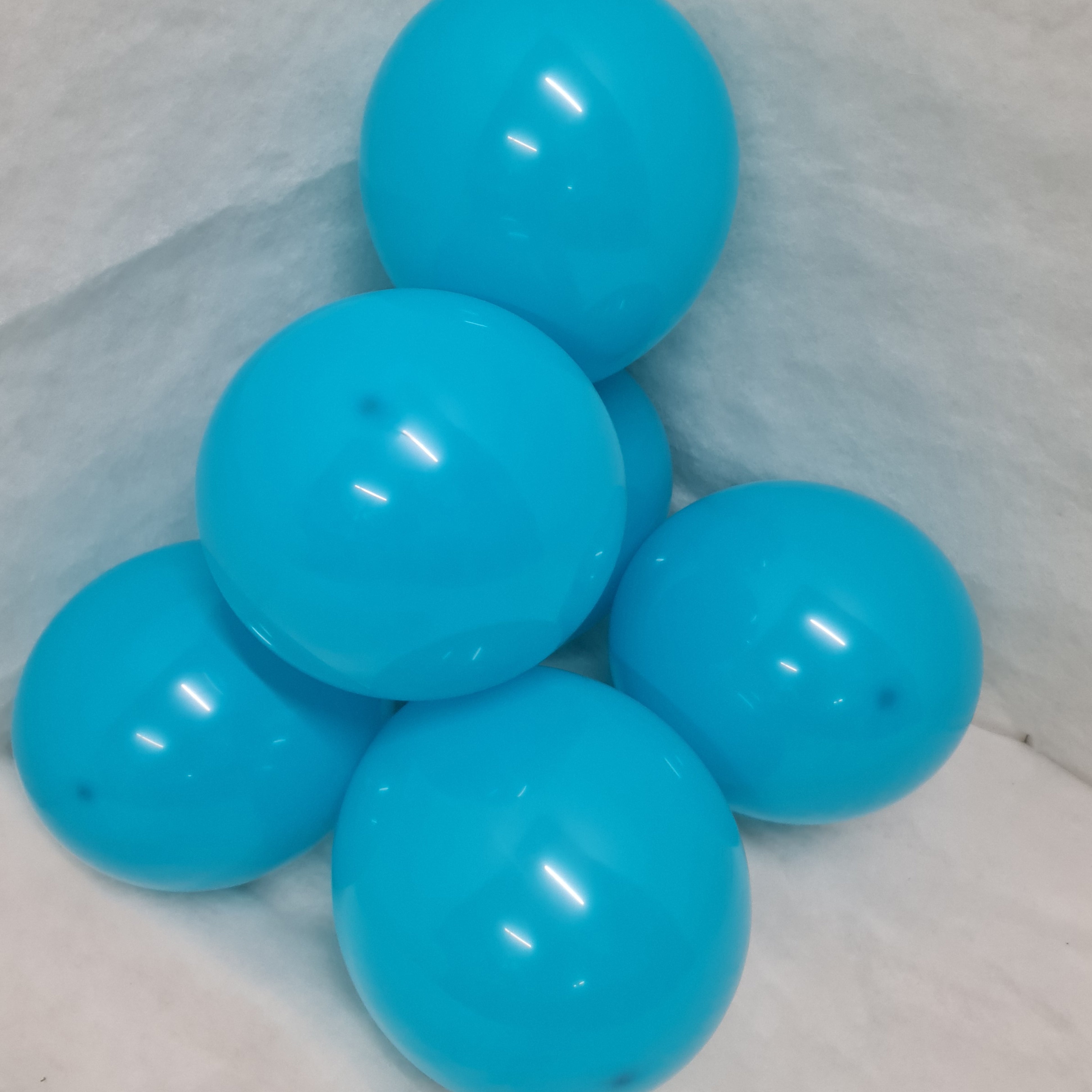 Turquoise Balloons - E99 Bag of 50 Eire Pastel Balloons – Barry's Balloons