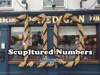 Sculptured Numbers – Barry's Balloons